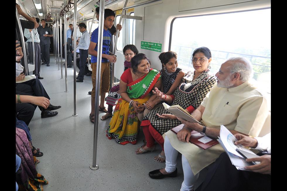 Prime Minister opens Delhi metro extension to Faridabad | News ...